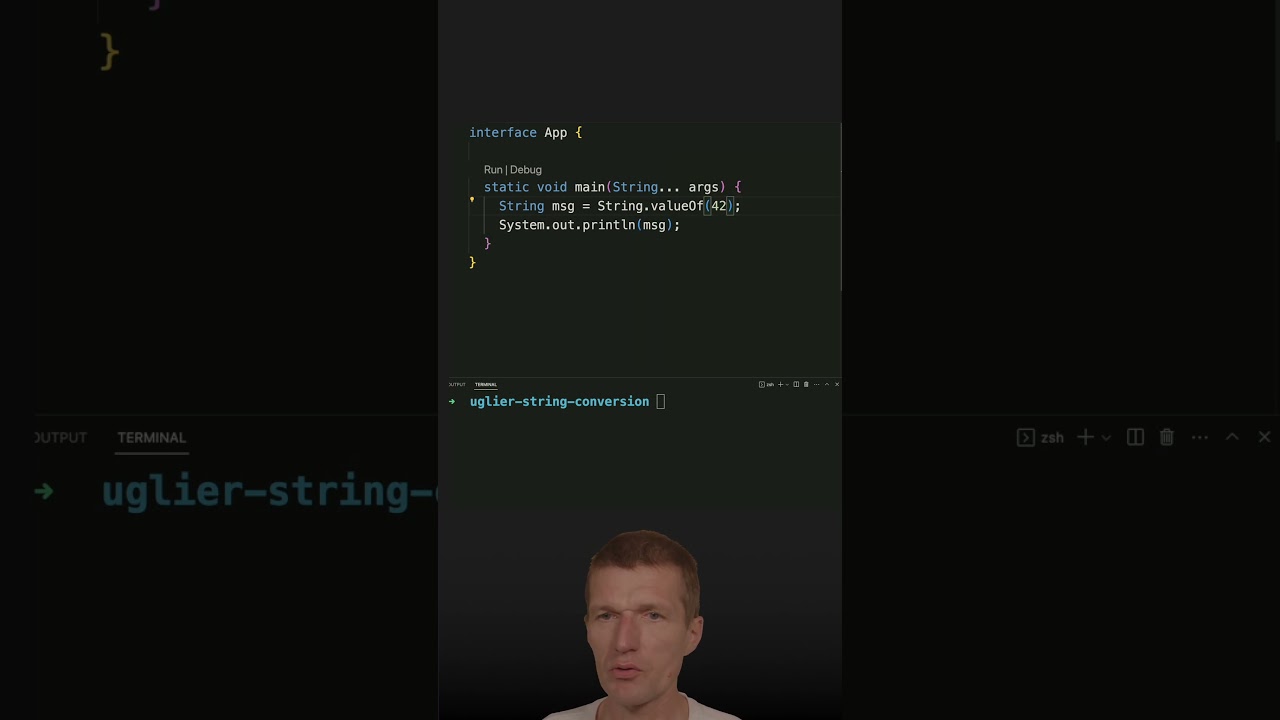 The Shortest (and Ugliest) Number To String Conversion #java #shorts