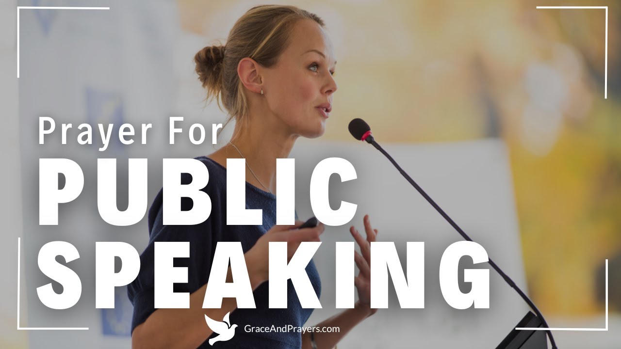 Powerful Prayer To Use Before Your Next Presentation | Let God Ease Your Public Speaking Anxiety
