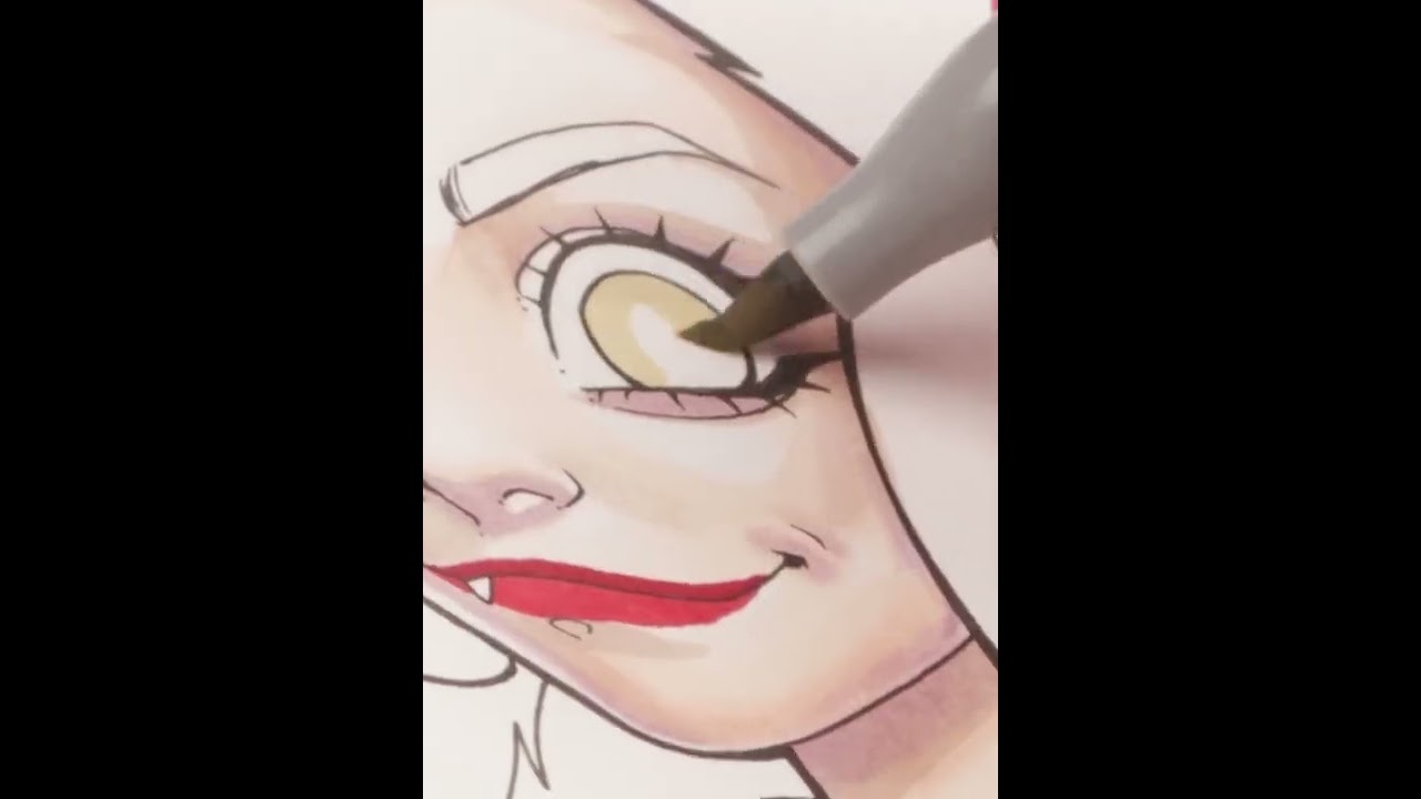 Drawing Eda from The Owl House
