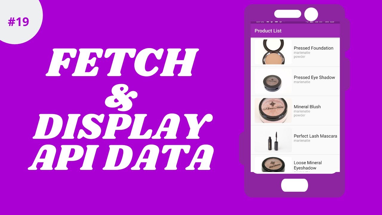 #19 || Flutter GetX Tutorial || Fetch & Display API Data in Flutter using GetX