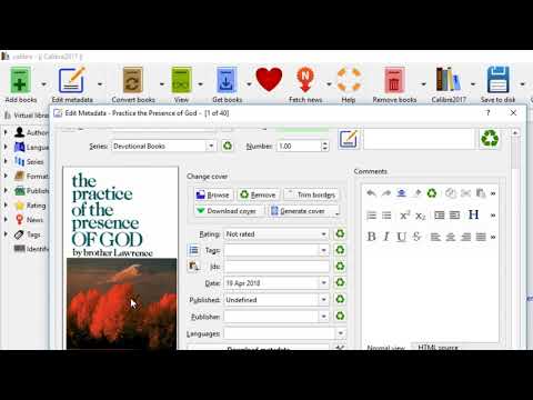 Use Calibre to Turn a PDF ebook to a ePub Book to use on mobile device