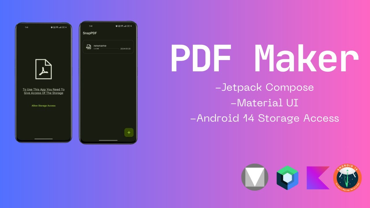 PDF Maker Using Jetpack Compose