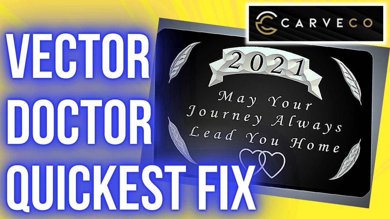 HOW TO Fix Vector Errors in Carveco
