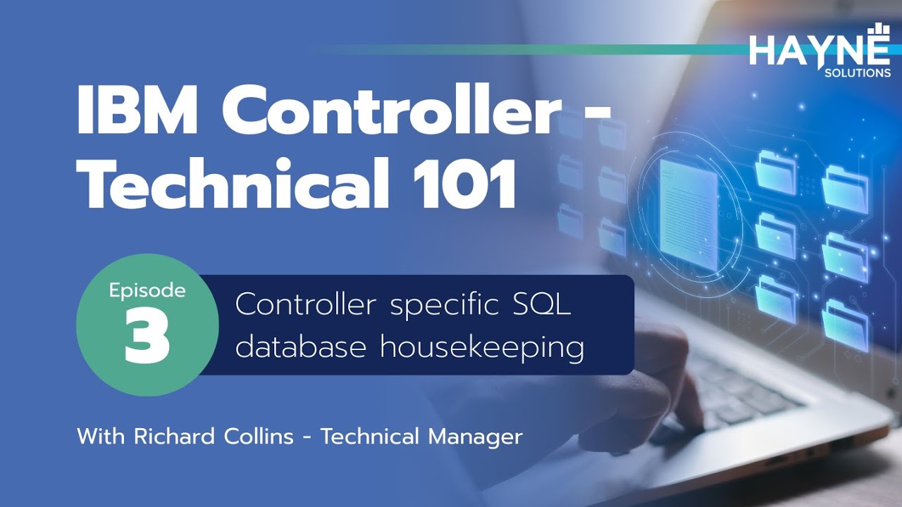 IBM Controller - Episode 3: Database optimisation