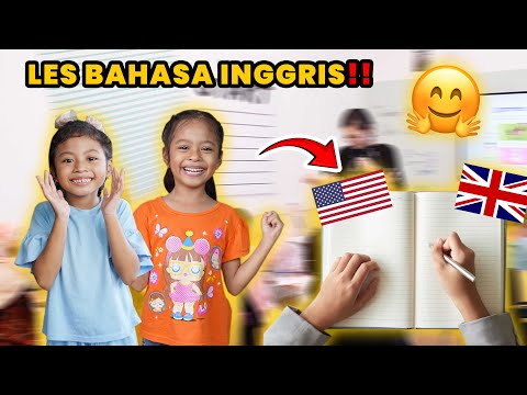 ALUNA DAN AMANDA LES BAHASA INGGRIS!! LANGSUNG NGOMONG SAMA BULE!!