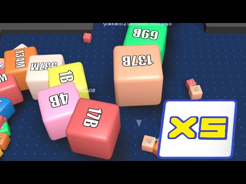 Cubes 2048 io - ax Level Gameplay Free game 59776435403
