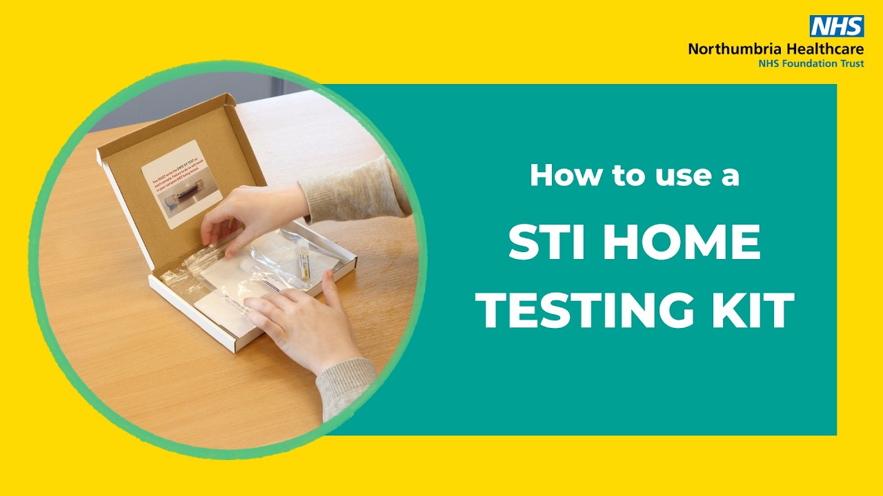 How to use a STI home testing kit