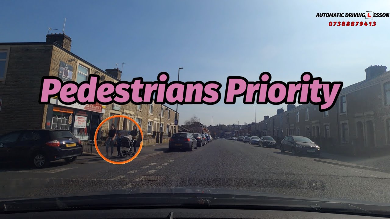 Pedestrians Priority | Highway Code Rule H2 | Driving Test Tips