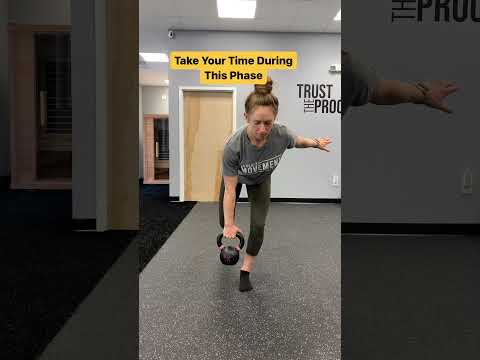 Single Leg RDL KB Clean | Conquer Movement Physical Therapy | Wilmington, NC