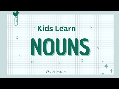 Engaging Noun Lessons for Kindergarten | Learn Nouns with Games | Introduction to Nouns for Kids