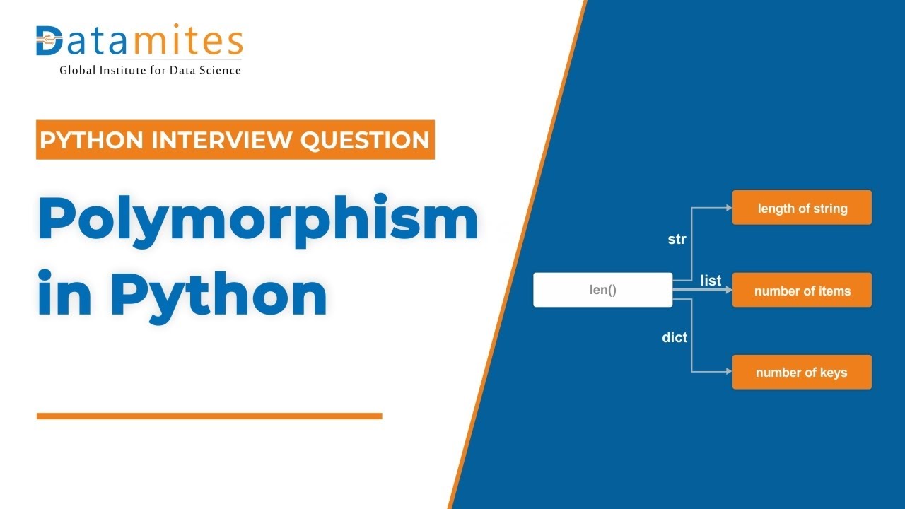 Concepts of Polymorphism in Python with Example | Python Tutorial | DataMites