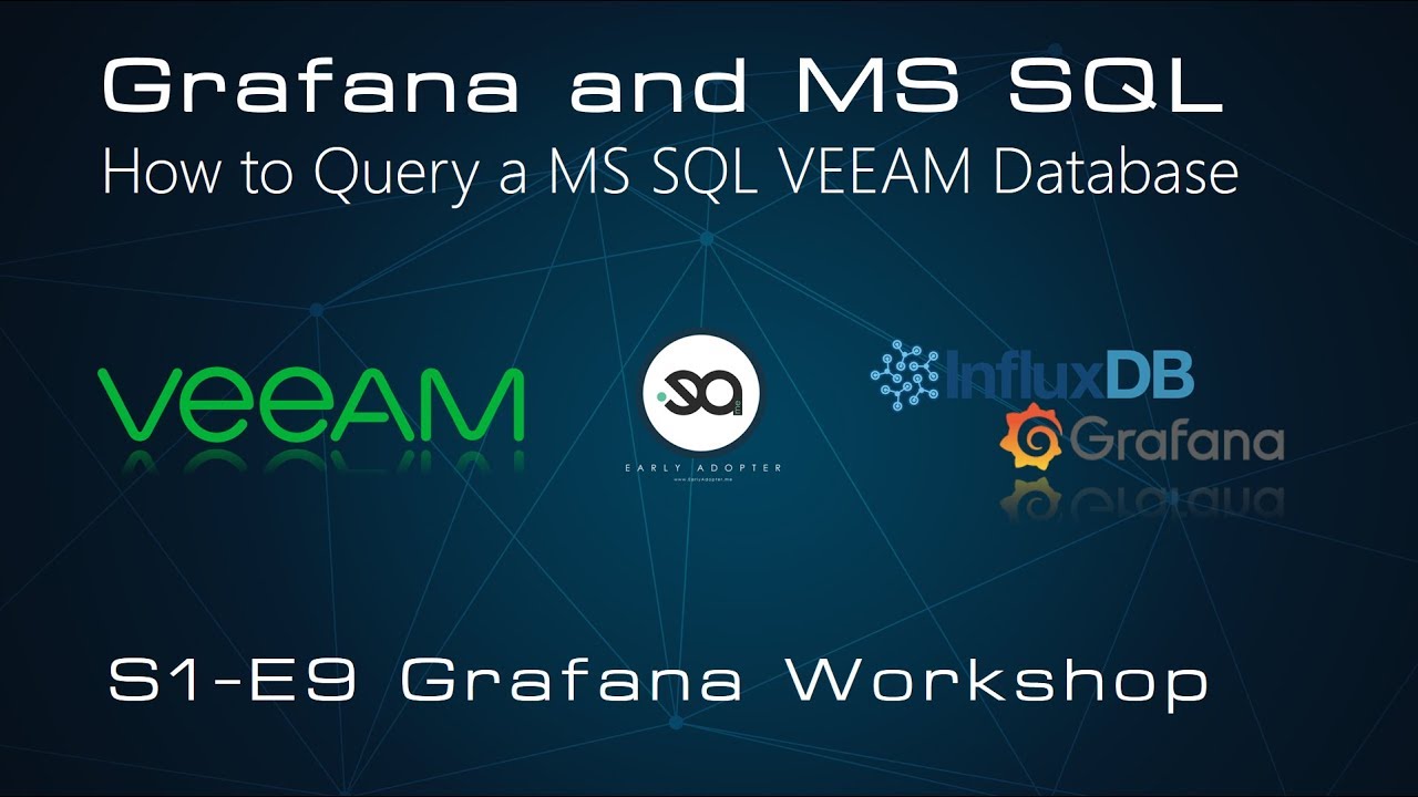 S1E9 - MS SQL and Grafana Dashboards