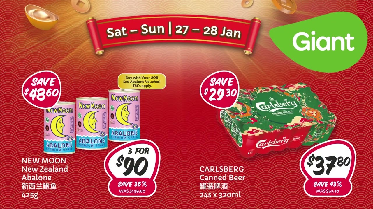 Giant CNY 2024 Huat Weekend (27 - 28 JAN)