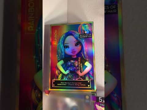 Rainbow High Amaya Raine 18 inches of Rainbow Hair #shorts #rainbowhigh #doll #wigs #rainbow