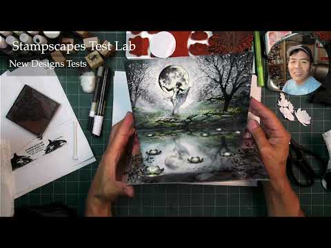 Stampscapes Test Lab: New Floral Orbs