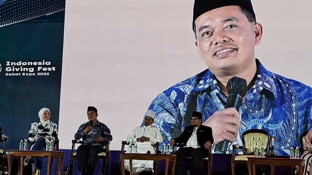 Dr.Hendra kholid Terharu memberi tangapan 5 sosok inspirasi binaan zakat produktif LAZ Dompet dhuafa