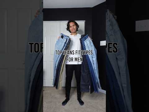 Top jeans FIT TYPES for MEN - #mensfashion #jeans
