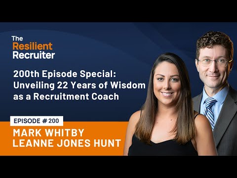 200th Episode Special: Unveiling 22 Years of Wisdom as a Recruitment Coach, with Mark Whitby