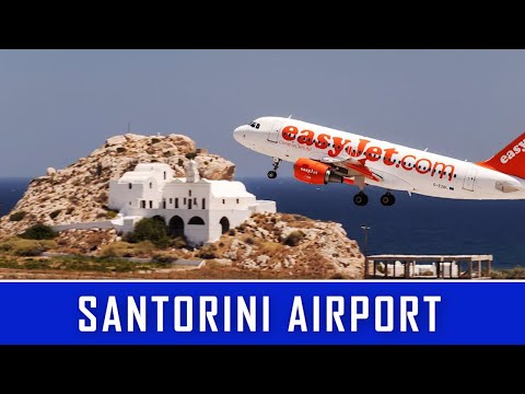 SANTORINI AIRPORT REVIEW (JTR)✈ HOW TO GET IN AND OUT OF THE PARADISIAC GREEK ISLAND BY PLANE