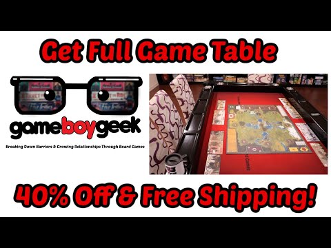 Get an Affordable Full Game Table (40% Off) & Free Shipping!