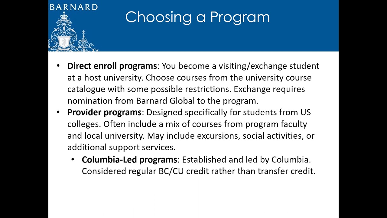 Study Abroad 101: Choosing a program Part 1