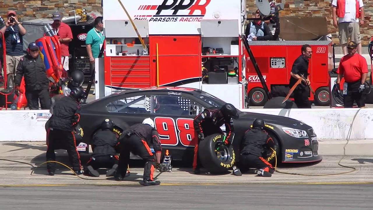 Doge Driver Josh Wise makes a pitstop at MIS