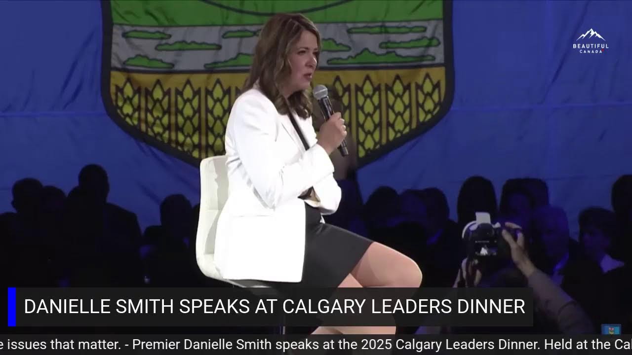 Danielle Smith Speaks at Calgary Leaders Dinner - May 29, 2025