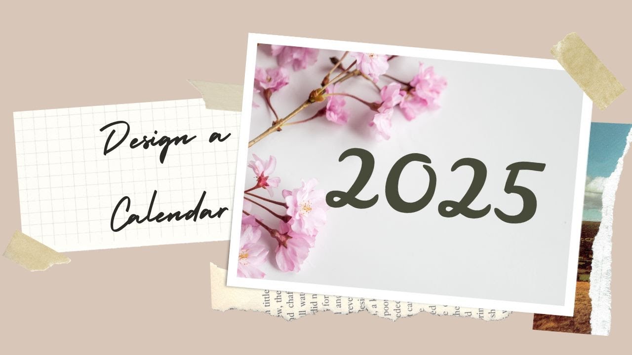 Aesthetic Mini Desk Calendar Designing | Canva Tutorial | Make Calendar Using Canva Free!