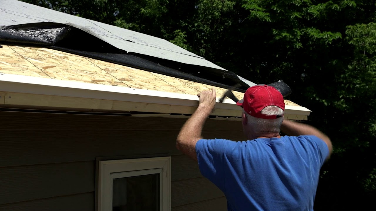 Soffit Installation: Roof Drip Edge