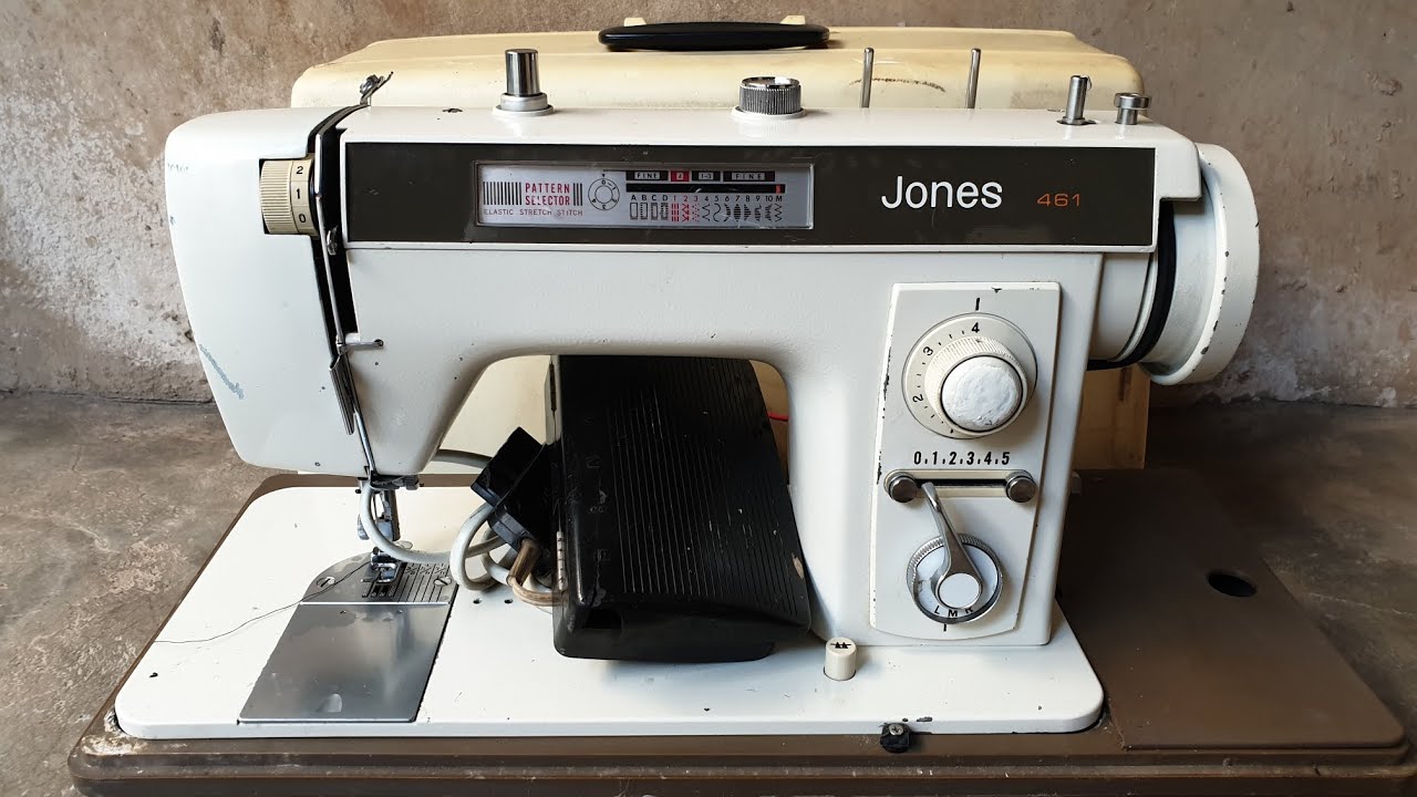 Jones model 461 sewing machine review