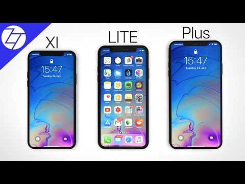 The 3 NEW iPhones for 2018!