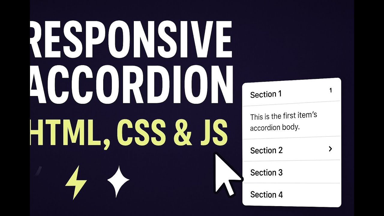 PART 1 - Accordion Made Easy! Responsive FAQ Section Tutorial