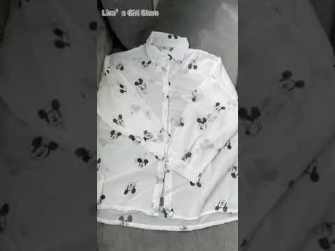 πMickey Mouse Blouse β Cute Summer Disney Top!