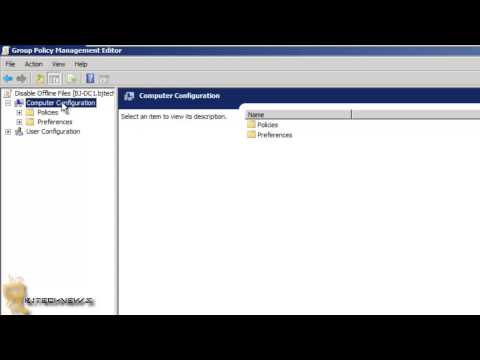 Disable 'Offline Files' with Group Policy