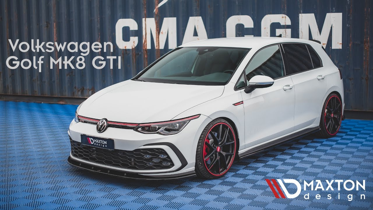 2021 Volkswagen Golf 8 GTI Gets Subtle Body Kit From Tuner Maxton ...