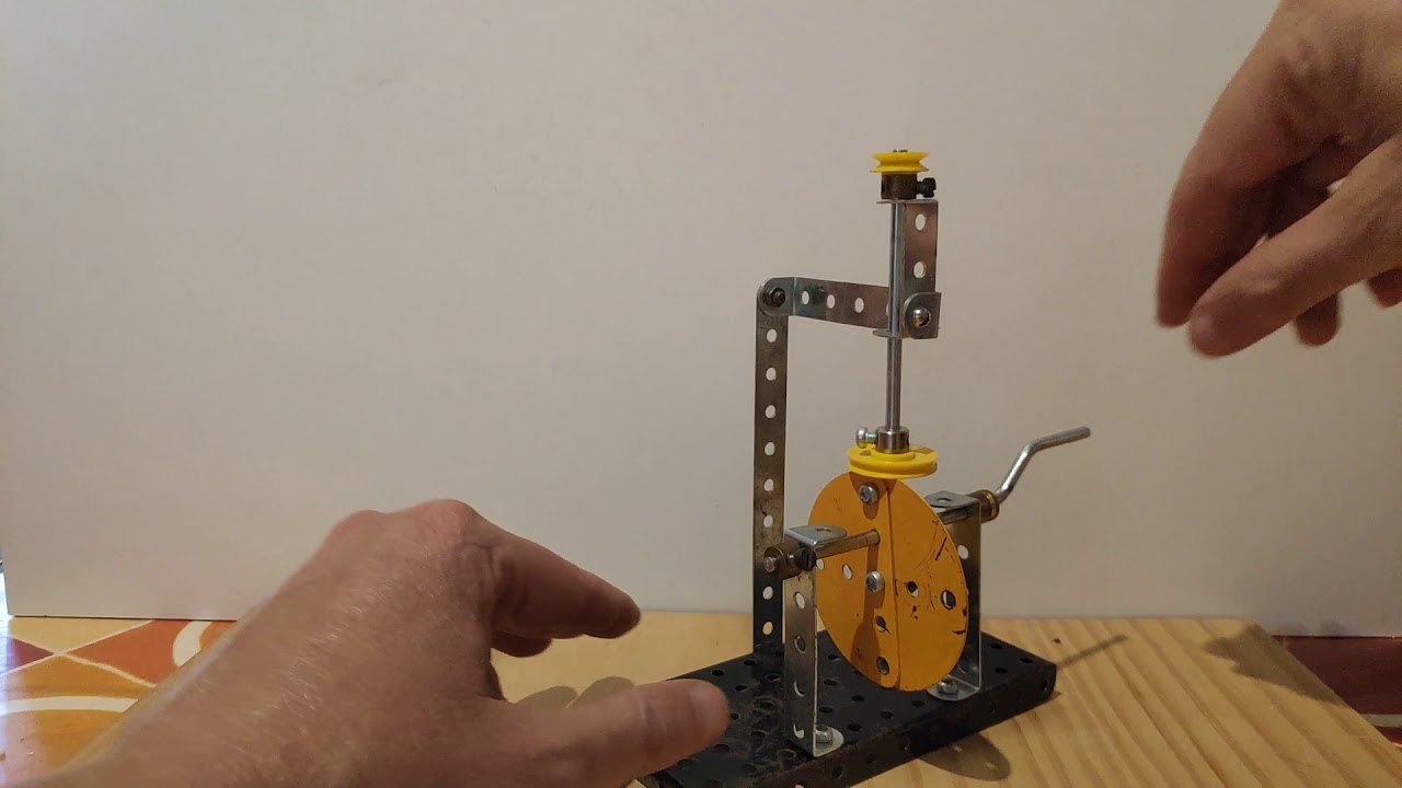 Rueda excéntrica y seguidor