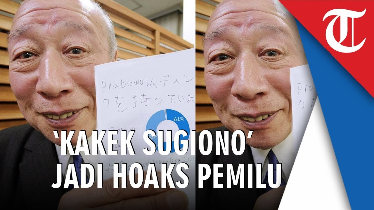Bintang Porno "Kakek Sugiono" Jadi Hoaks Pemilu, Begini Faktanya - Tribun Video