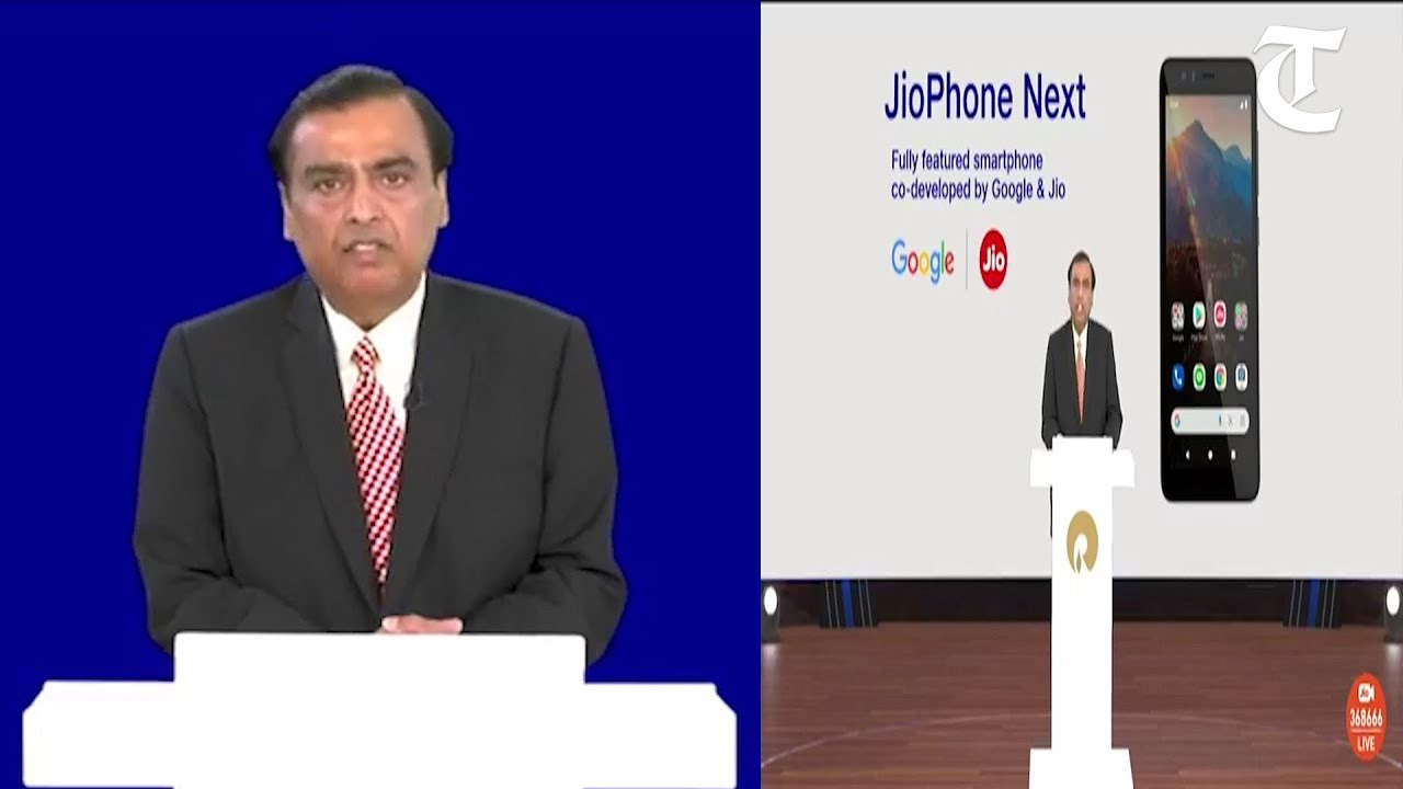 Reliance launches ‘most affordable’ smartphone JioPhone Next