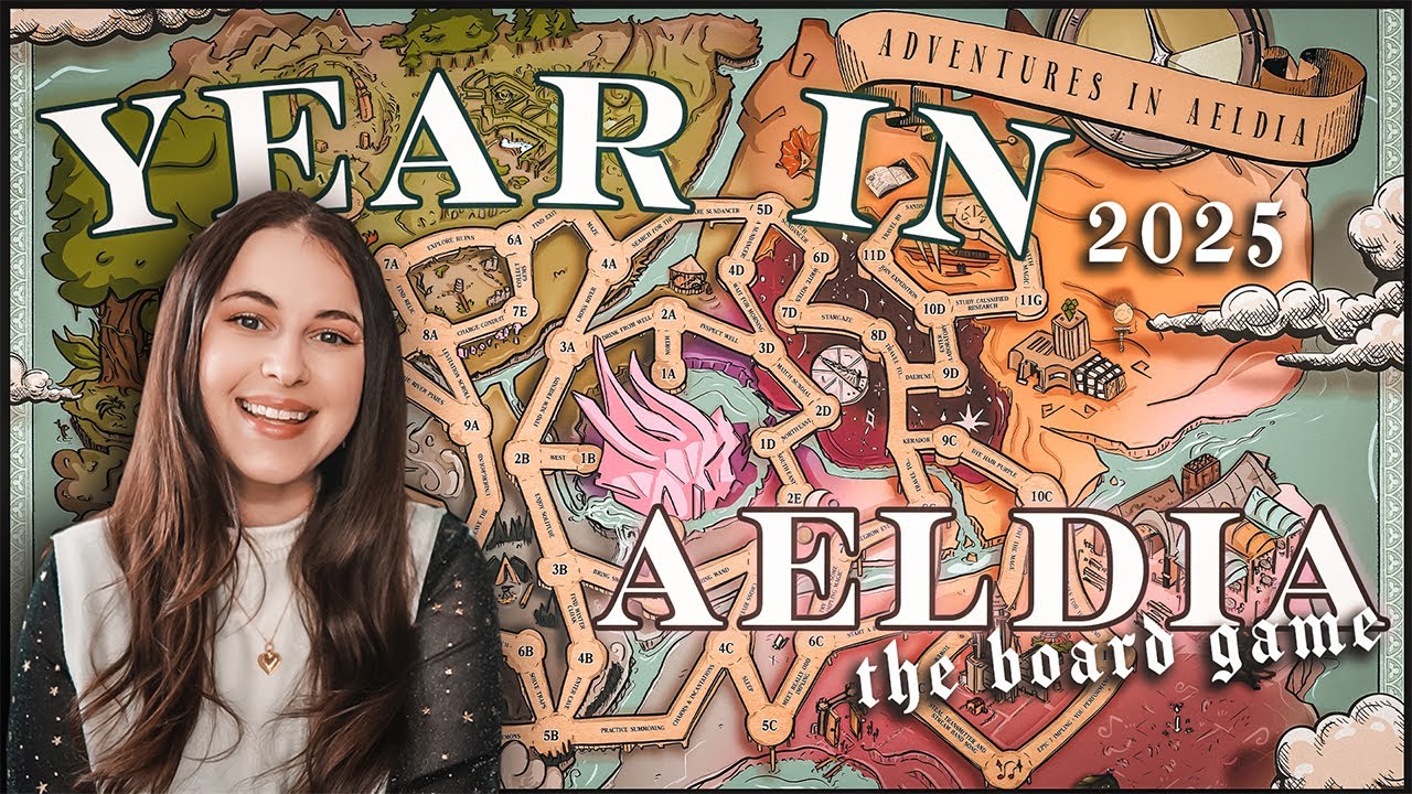 Choose Your Own Adventure: Year in Aeldia - The Board Game 📜 Magical Readathon 2025 Challenge
