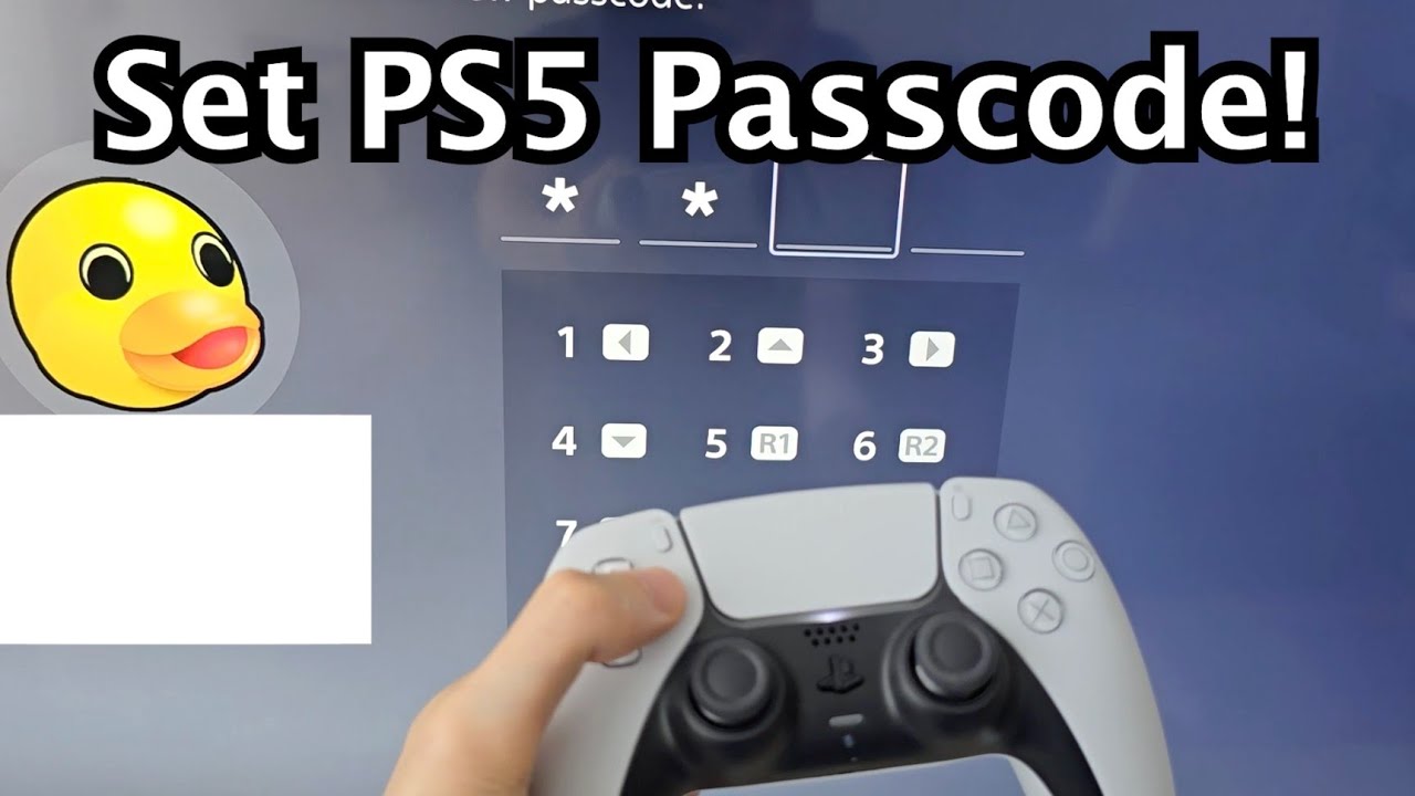 How to Set Passcode on PS5