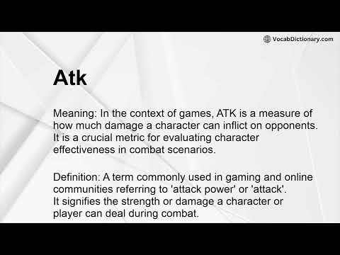 Atk Meaning