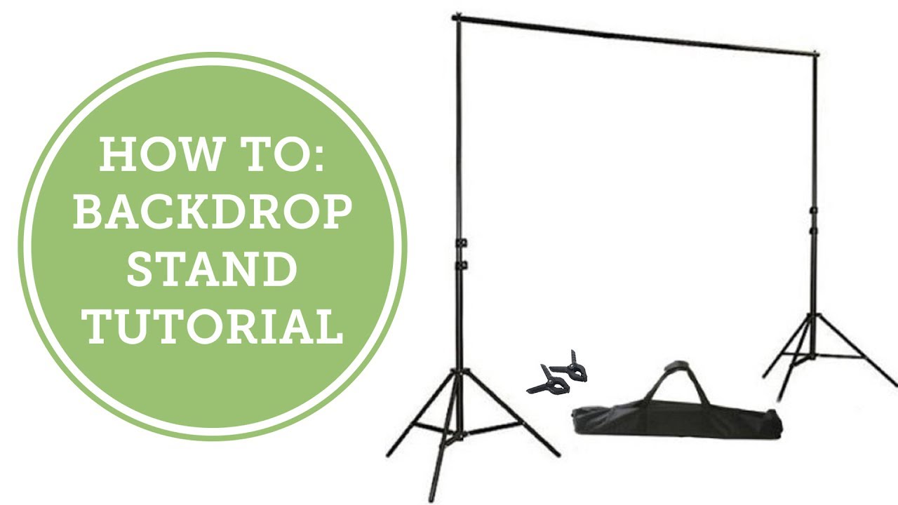 How To: Backdrop Stand Tutorial | BalsaCircle.com