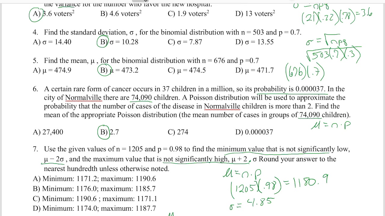 Practice Problems Chapter 5 p1