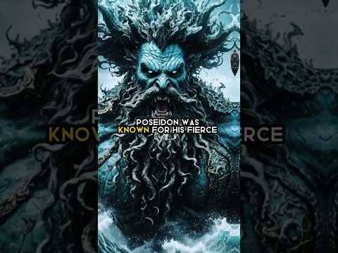 The Power of Poseidon: The God Of Oceans🌊 #history #poseidon #greekmythology #god #shorts #short