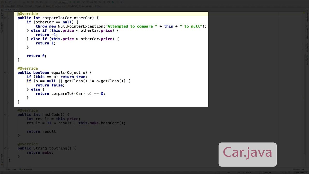Comparison Shopping: Using Comparable and Comparator to Sort Java Objects
