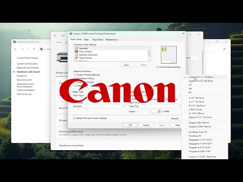 How to Change Paper Settings On PC for Canon Printers [Guide]