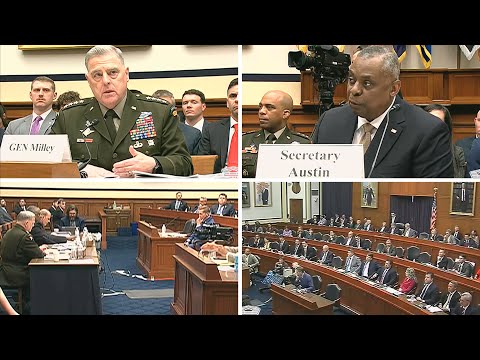 Hear What Happened When Austin & Milley Testified on the Defense Budget 2024!