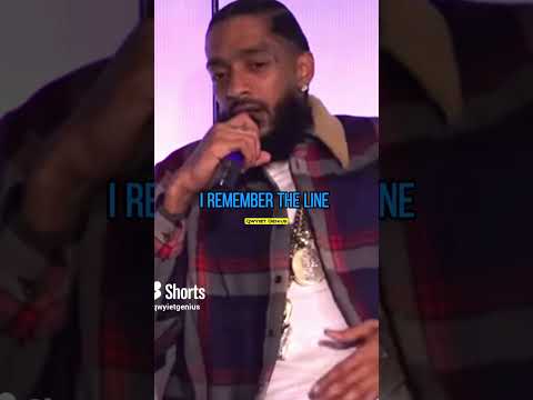 NIPSEY HUSSLE EXPLAINS HOW HE GOT INTO G*** CULTURE #nipseyhussle #shorts