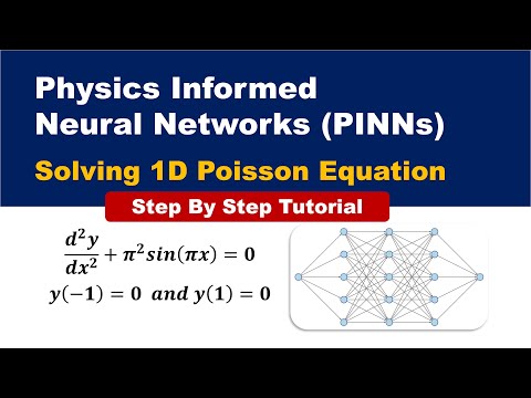 Physics Informed Neural Networks (PINNs) || Ordinary Differential Equations || Step-by-Step Tutorial