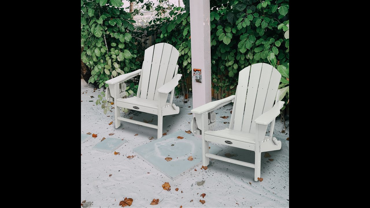 FOOWIN Adirondack chair video